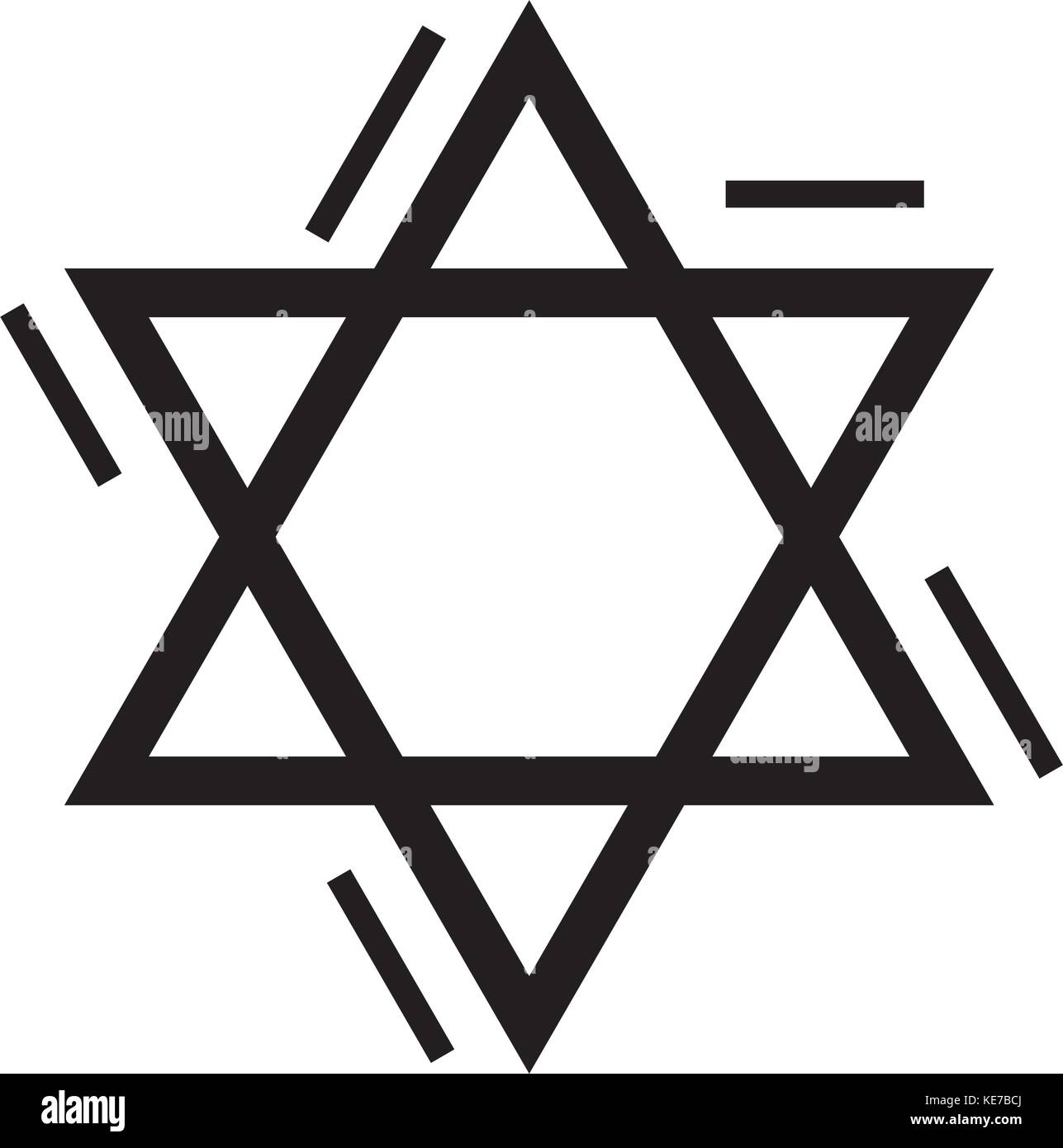 Black Jewish Star