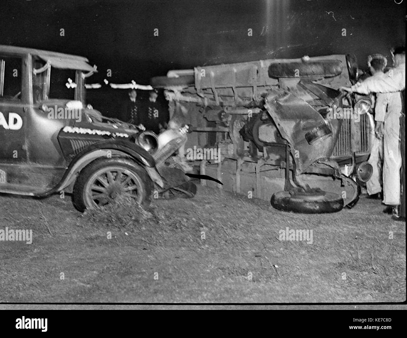 Speedway accident Black and White Stock Photos & Images - Alamy