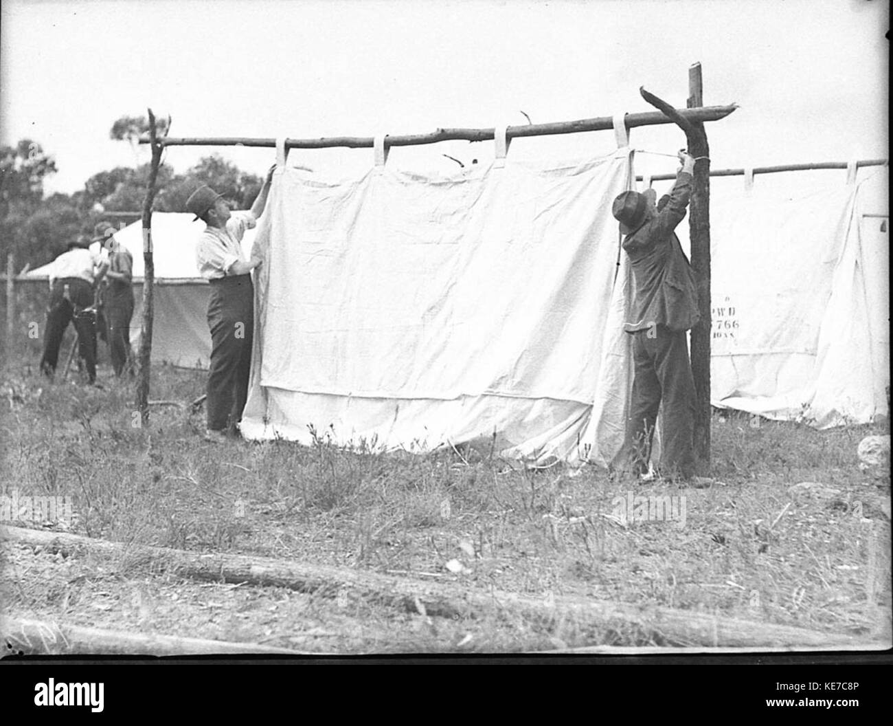 Relief workers vintage hi-res stock photography and images - Alamy