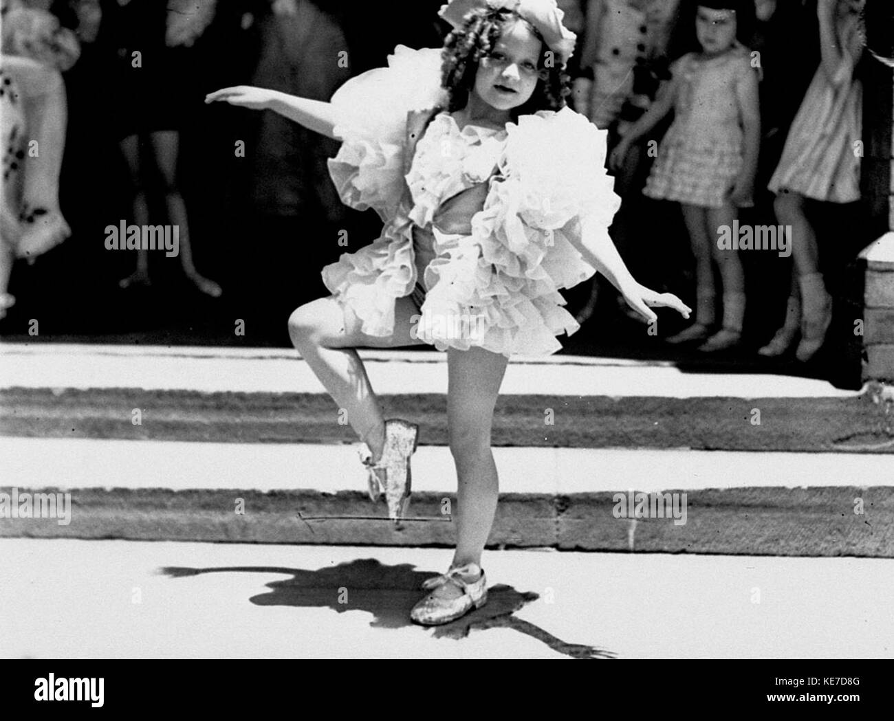 Shirley Sloss, a tap dancer, performed at the Rail Tramway Eisteddfod ...
