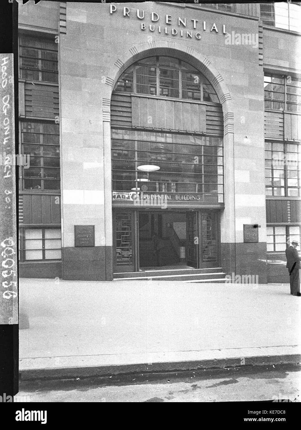 12282 The entrance archway Prudential Building taken for Building ...