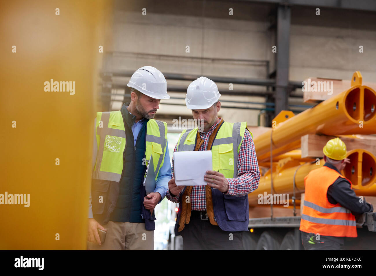 Foreman or worker hi-res stock photography and images - Alamy