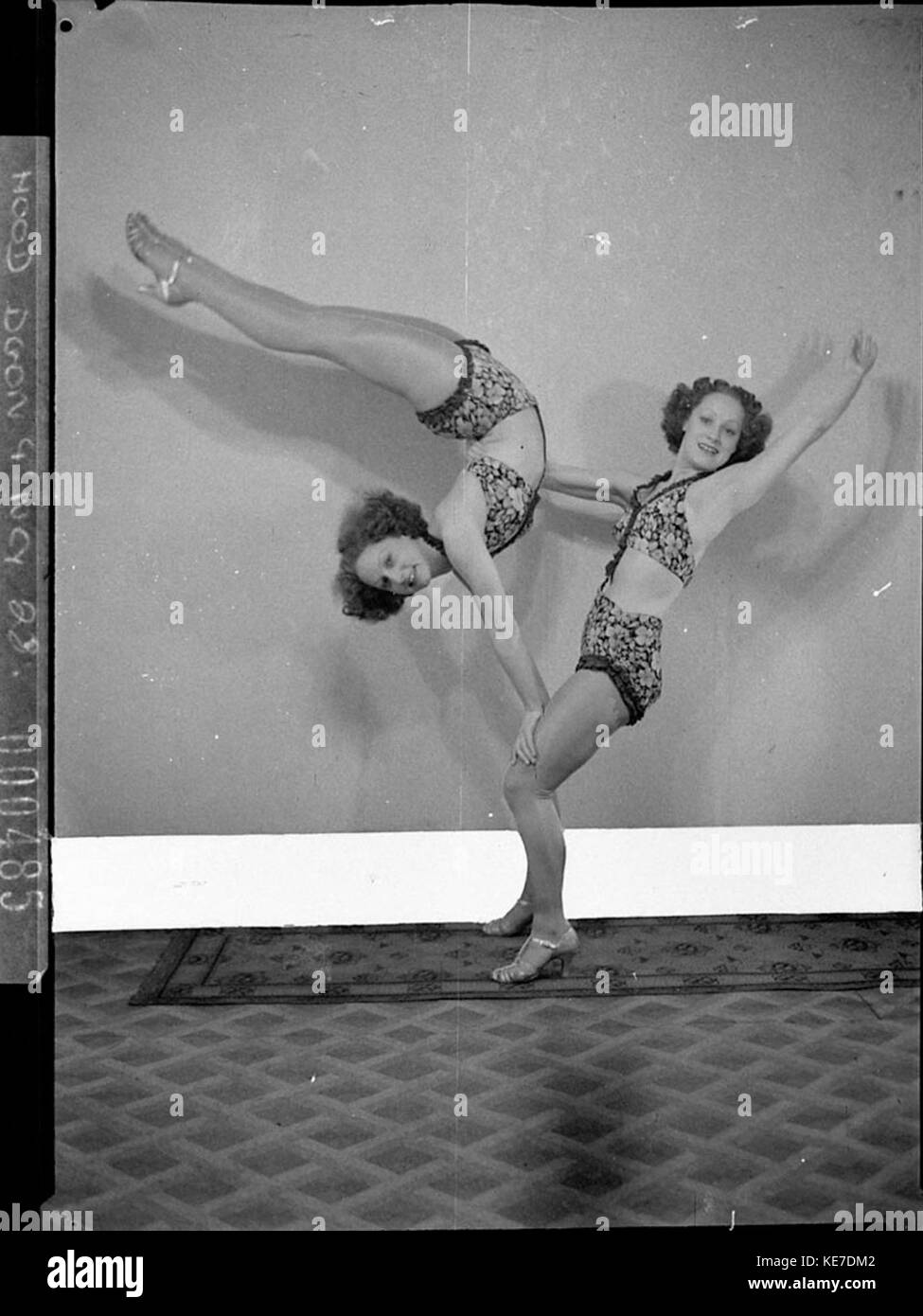 A performance by the Turner twins, showcasing Mignon hosiery. This ...