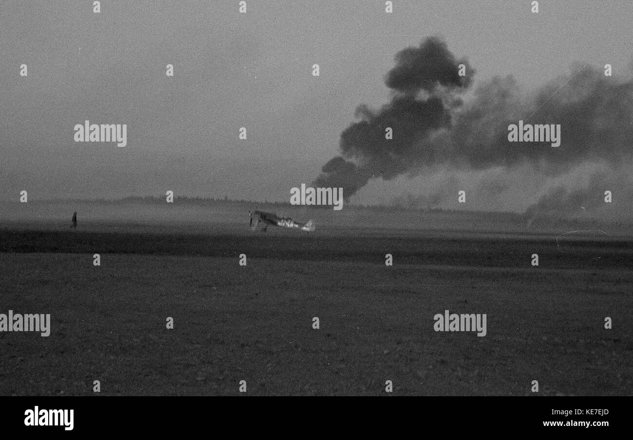 Burning battlefield Black and White Stock Photos & Images - Alamy