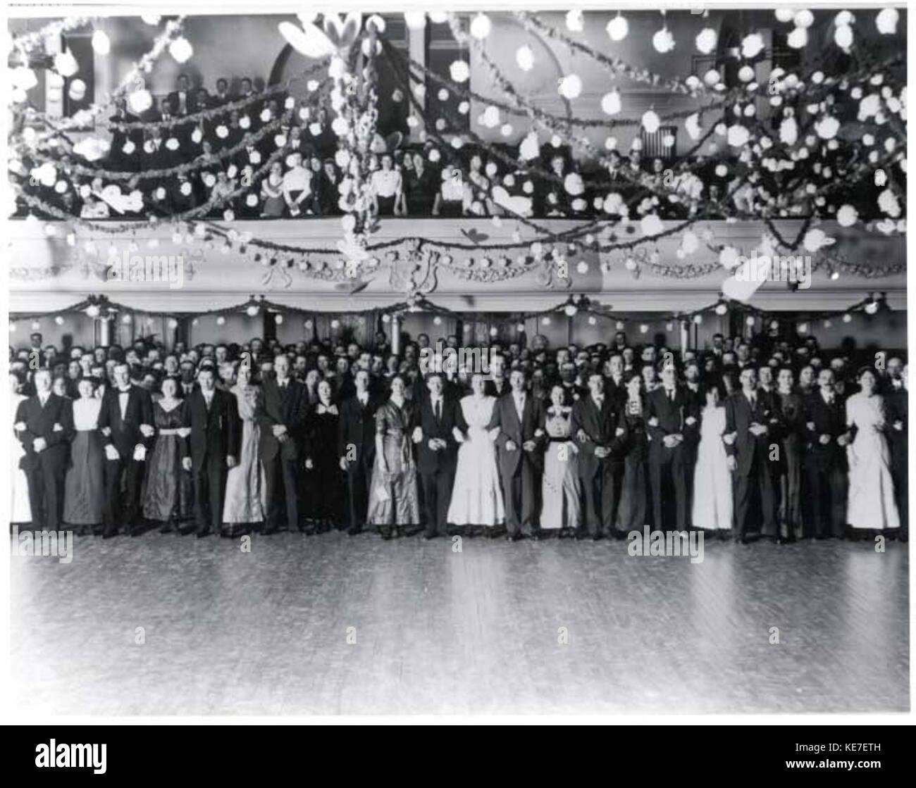 1920 ball held in gingerbread City Hall of Regina Stock Photo - Alamy