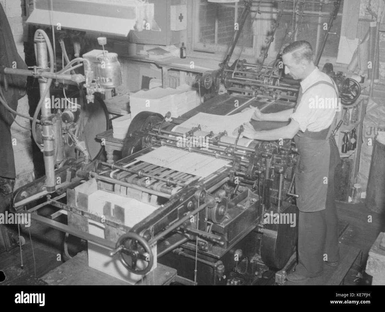 Book printing process hi-res stock photography and images - Alamy