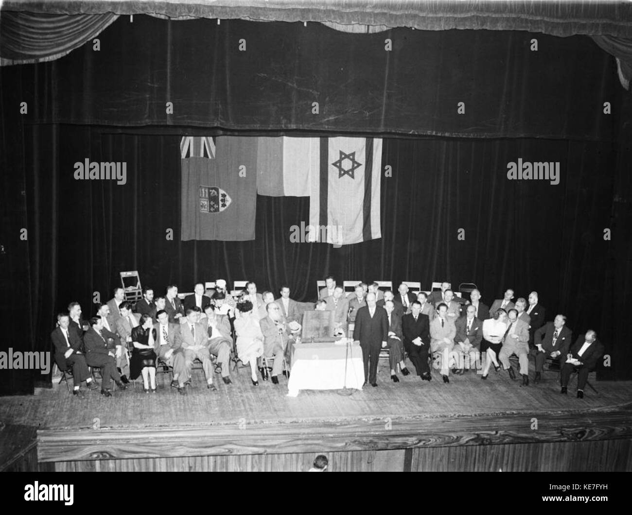 News. Canadian Jewish Congress Meeting at His Majesty's Theatre BAnQ ...