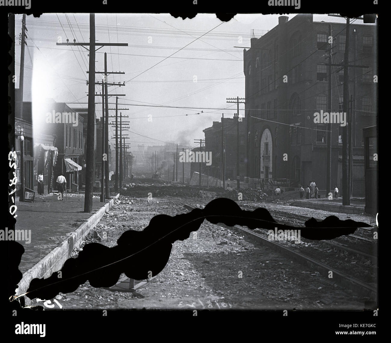 Unidentified street scene Stock Photo - Alamy