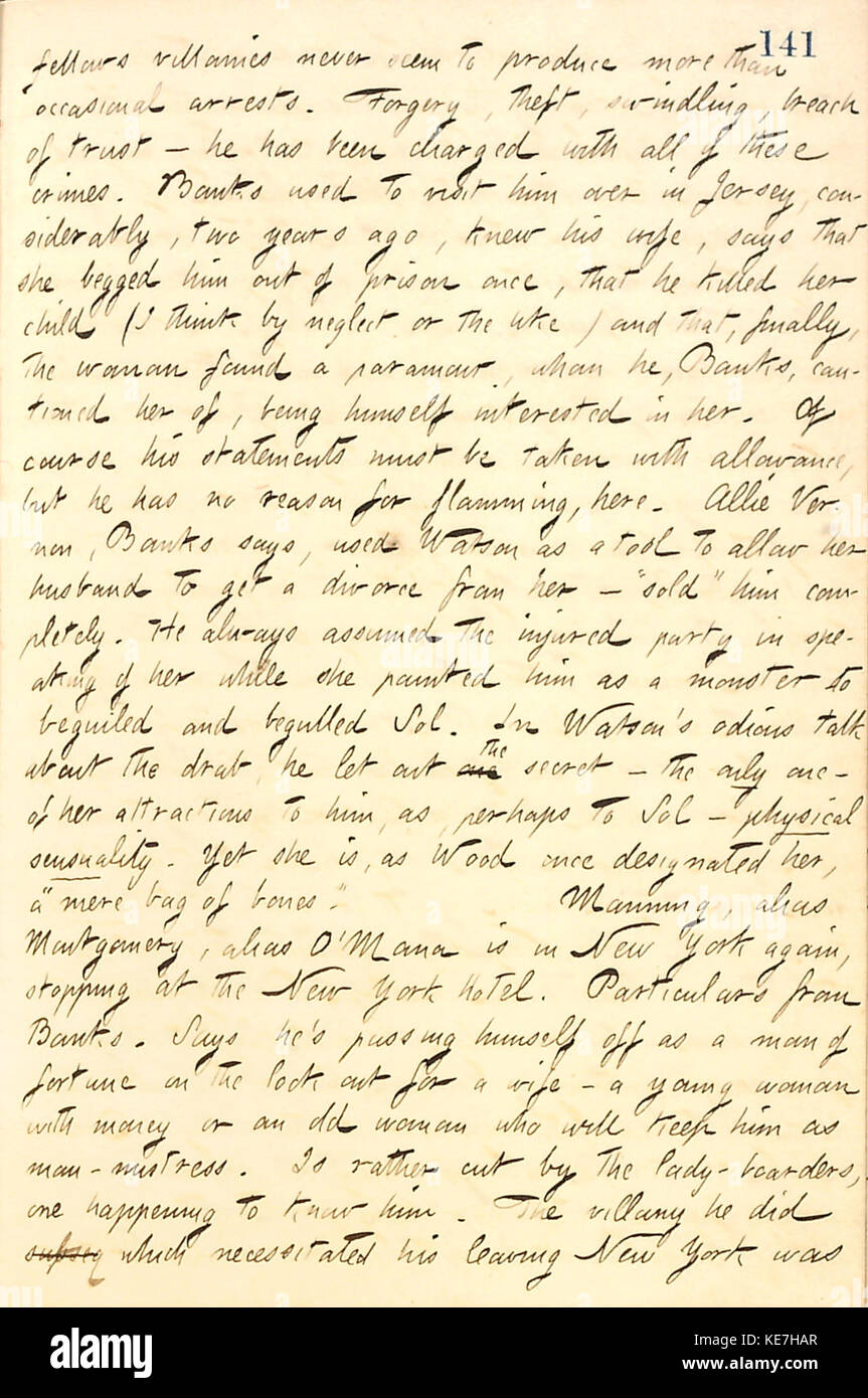 Thomas Butler Gunn Diaries Volume 10, page 160, March 17 28, 1859 Stock ...