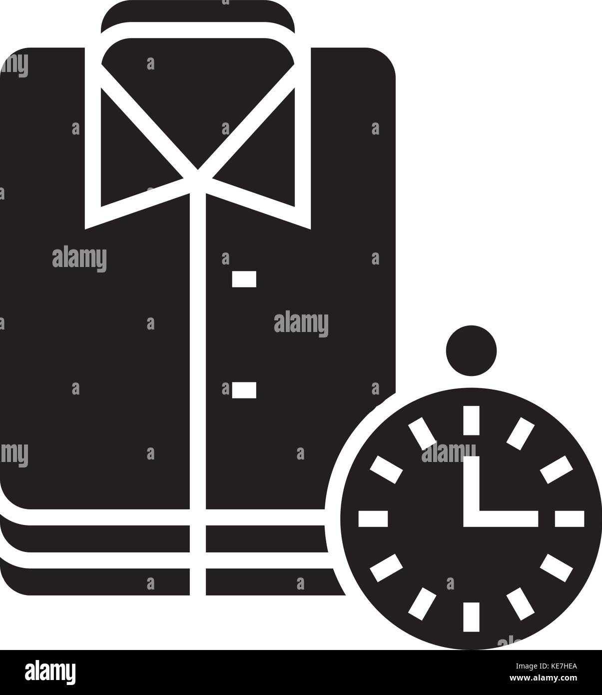 laundry - cleaning cloths - express cleaning icon, vector illustration ...