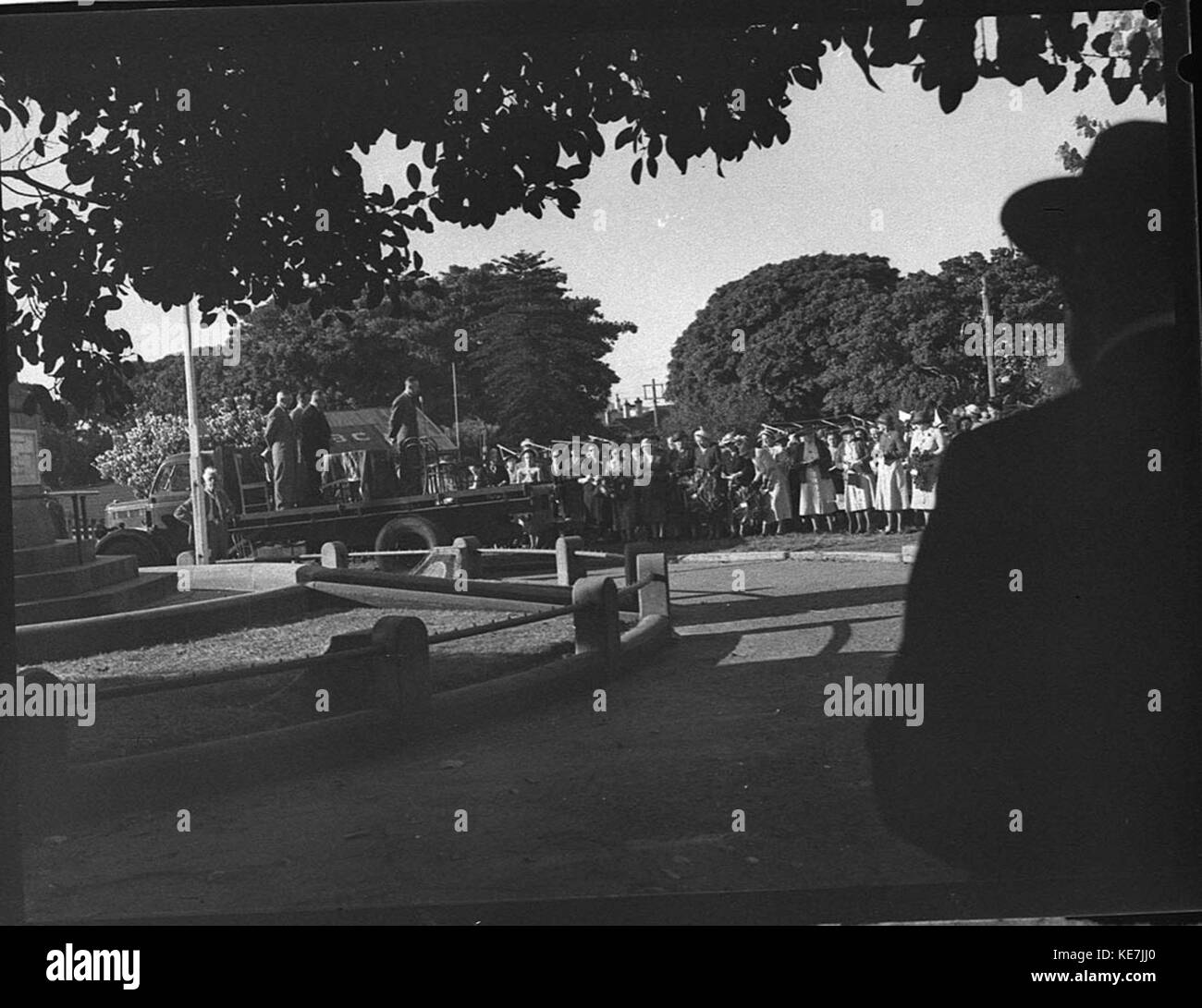 31552 Anzac service Hamilton Stock Photo - Alamy
