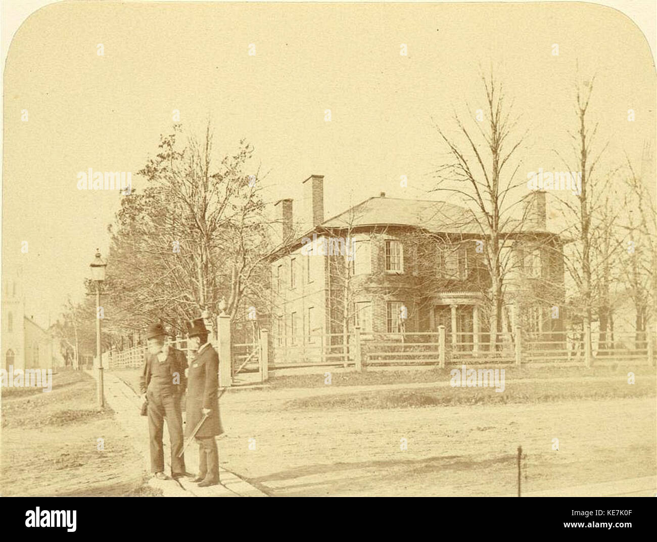Fairholm ca 1894 Charlottetown Stock Photo - Alamy