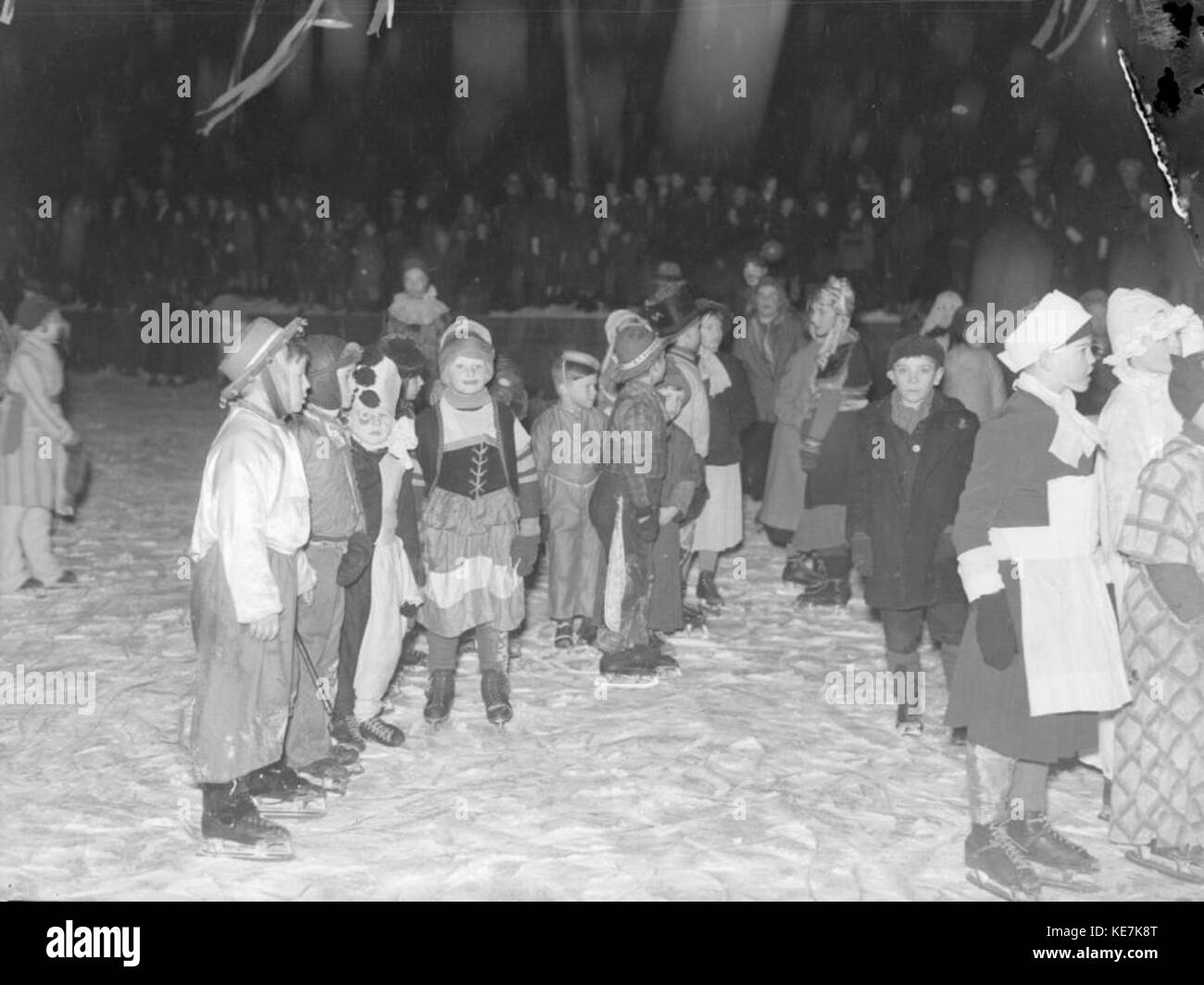 Ice skating shows Black and White Stock Photos & Images - Alamy
