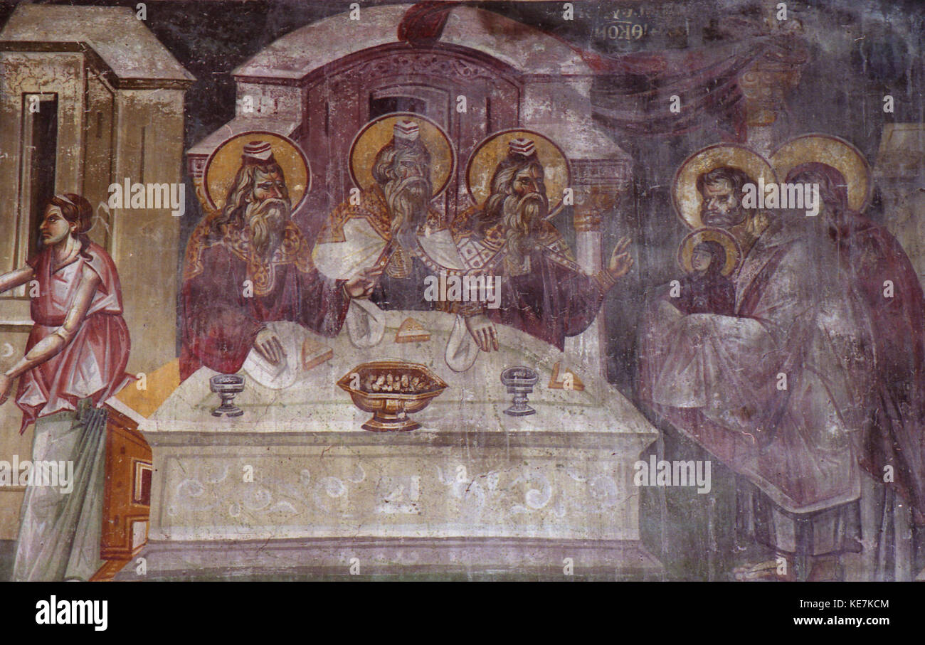 Paintings in the Church of the Theotokos Peribleptos of Ohrid 0260 ...