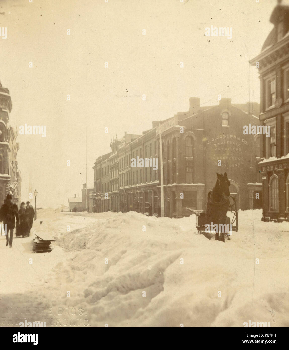 Historical view yonge street hi-res stock photography and images - Alamy