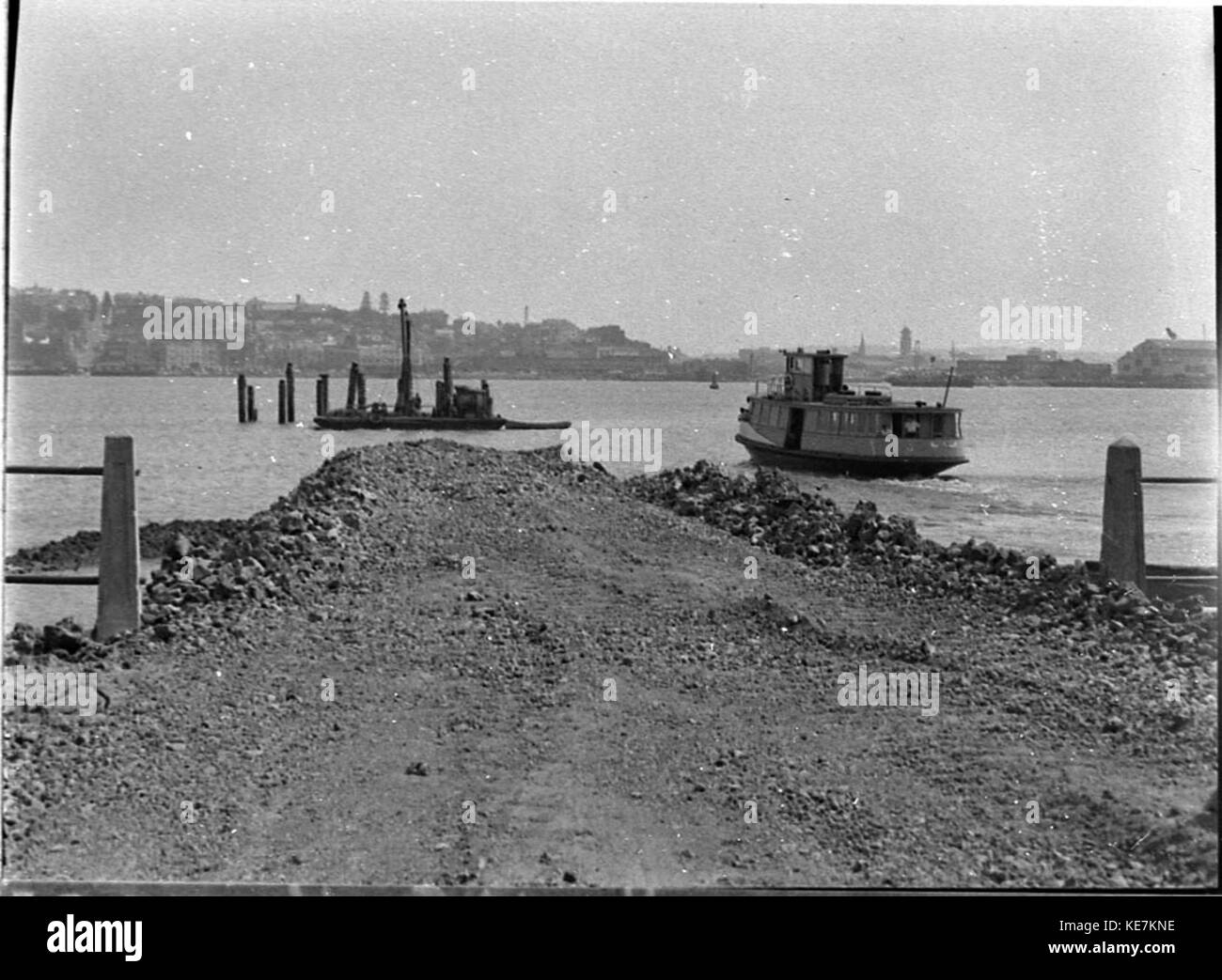 37836 Ferry aground Edith Walter and Arthur G Walter Stock Photo - Alamy