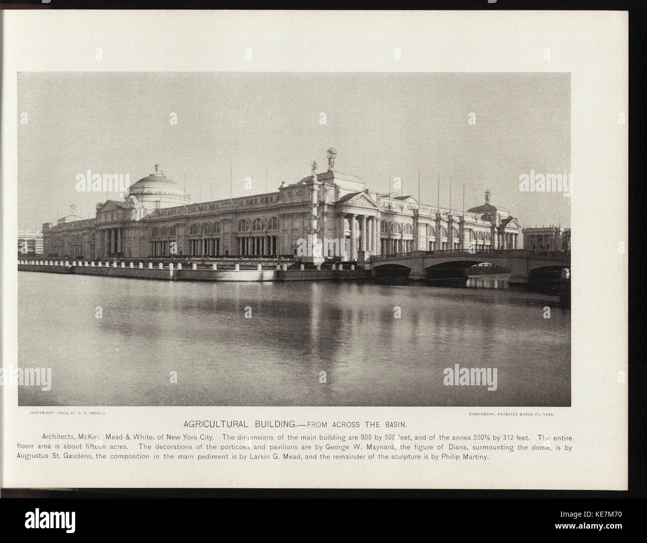 World Columbian Exposition 1893 Views by CD Arnold 0016 Stock Photo - Alamy