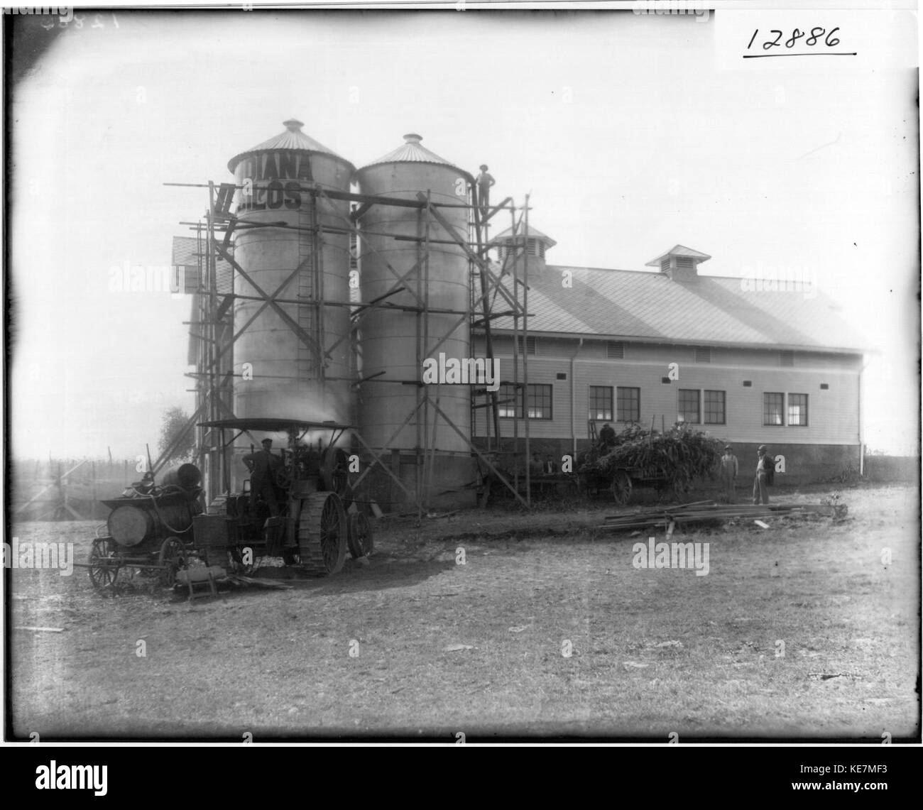 Farms under construction Black and White Stock Photos & Images - Alamy