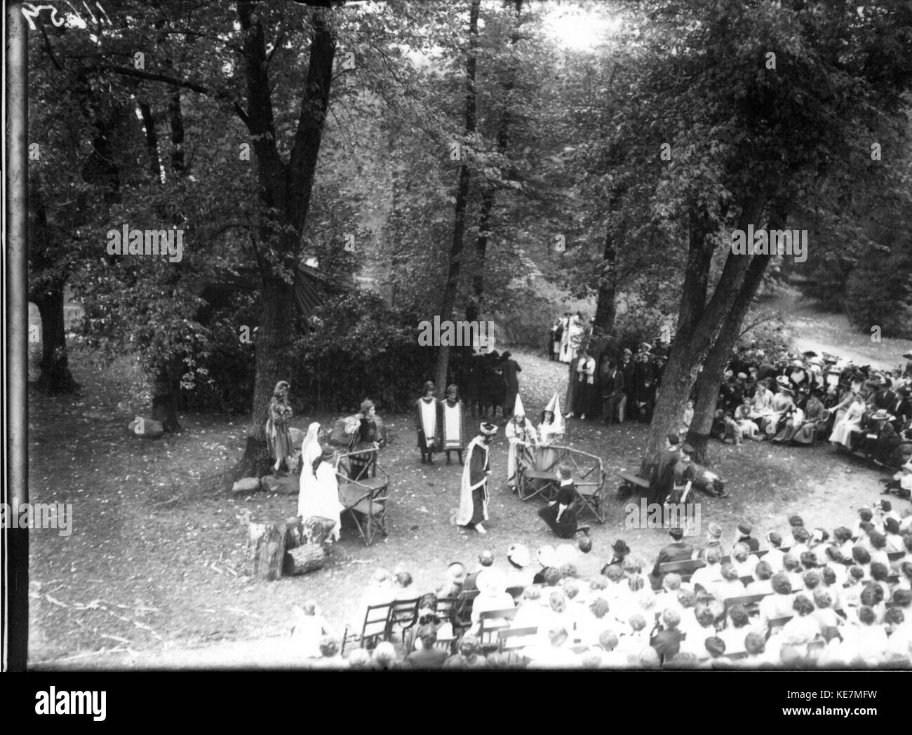 Western College on Tree Day 1912 (3191751078 Stock Photo - Alamy