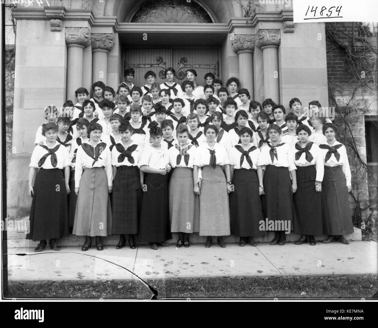 Western College sophomore class 1915 (3190718823 Stock Photo - Alamy