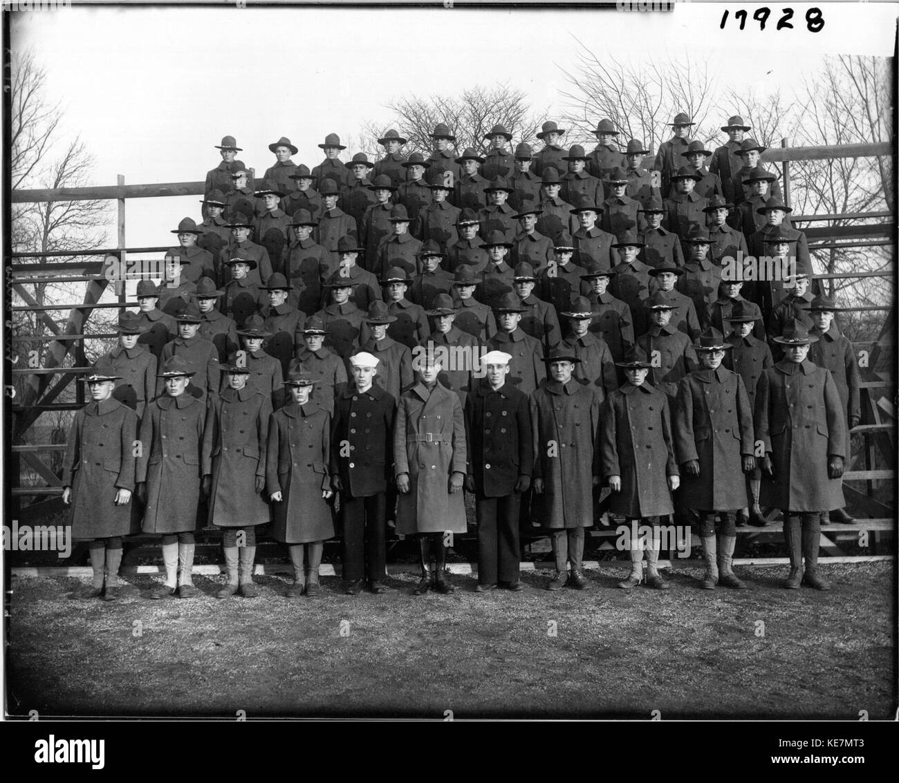 Students army training corps hi-res stock photography and images - Alamy