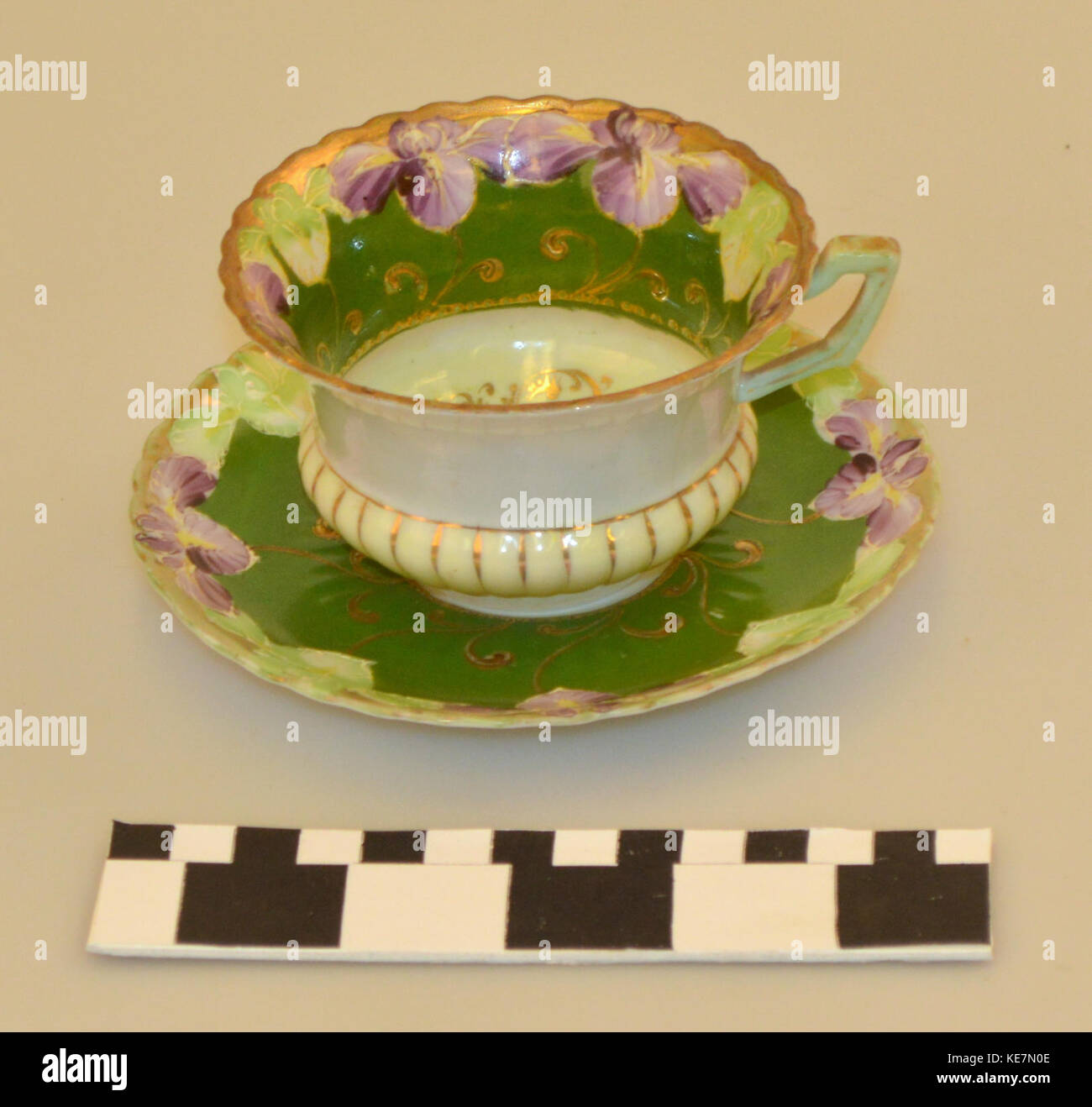 Teacup and Saucer from the Chinese Pavilion at the 1904 World's Fair ...