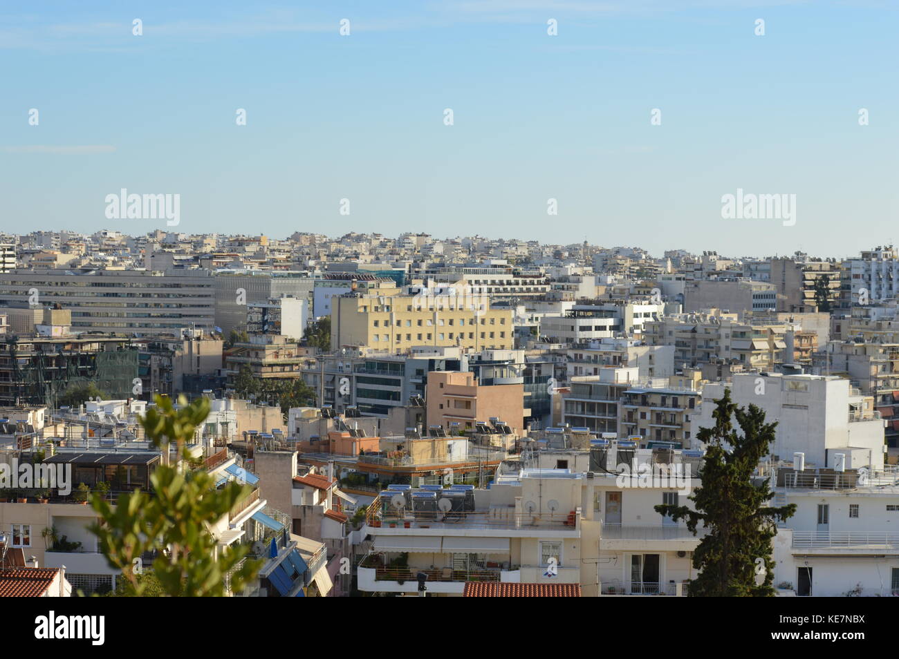 Athens city view Greece Stock Photo - Alamy