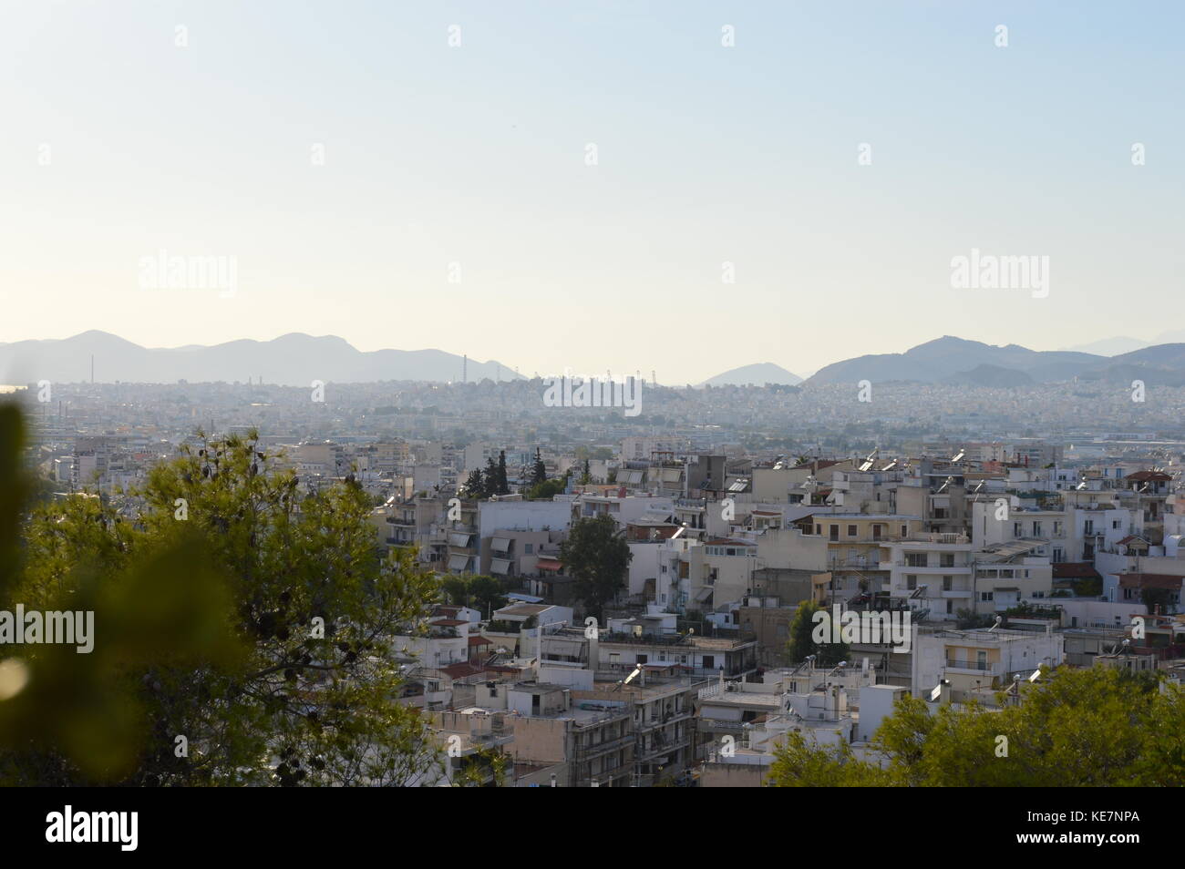 Athens city view Greece Stock Photo - Alamy