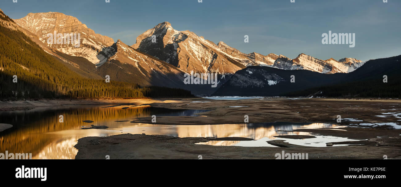 Alberta Mountains And Lakes; Alberta, Canada Stock Photo - Alamy