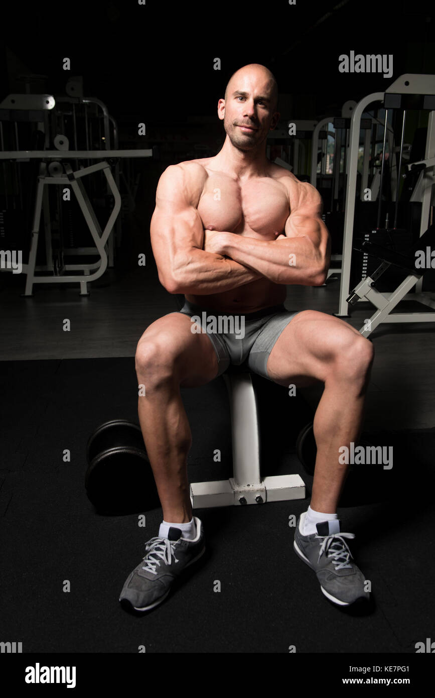 Handsome Good Looking And Attractive Young Man With Muscular Body ...