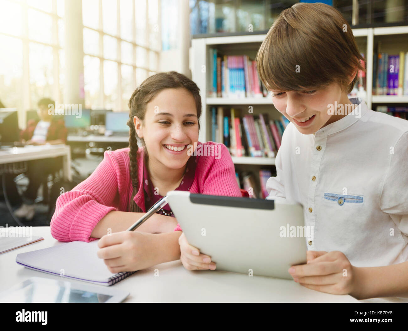 Child tablet table hi-res stock photography and images - Alamy