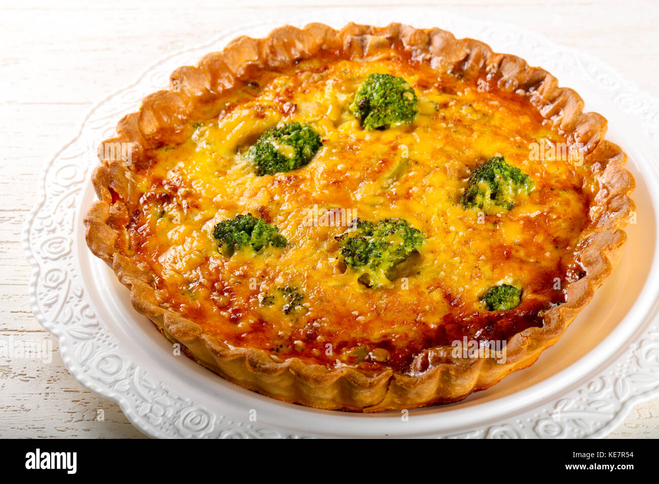 Traditional Russian kish pie Stock Photo - Alamy