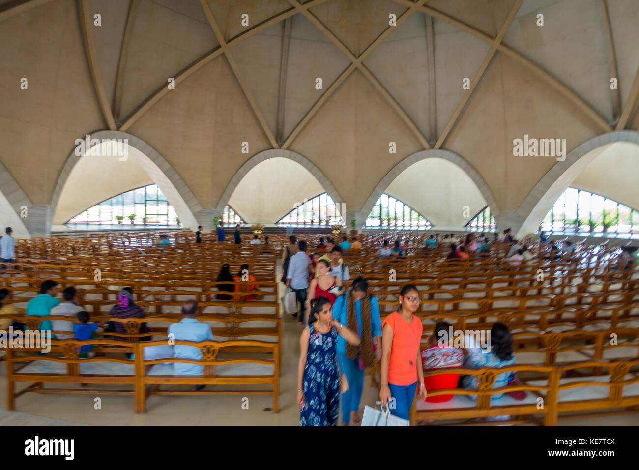 Lotus Temple Interior