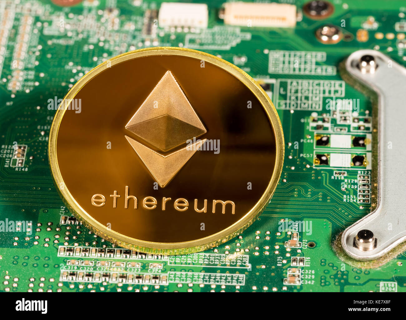 Ethereum coin payment hi-res stock photography and images - Alamy
