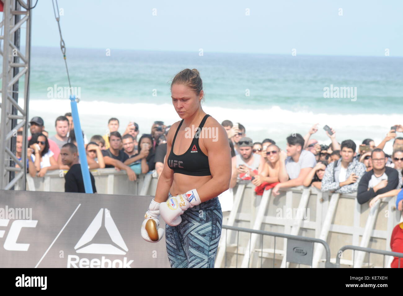 Rio De Janeiro Brazil July 29 2015 Ronda Rousey Open Workout In 9446