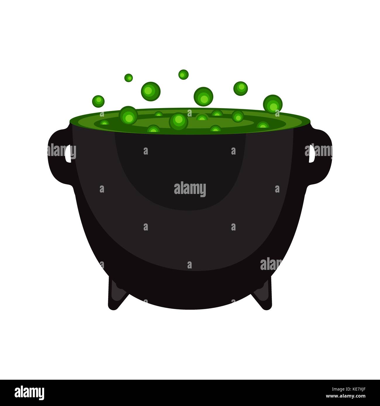 Happy halloween witch card Stock Vector Images - Alamy