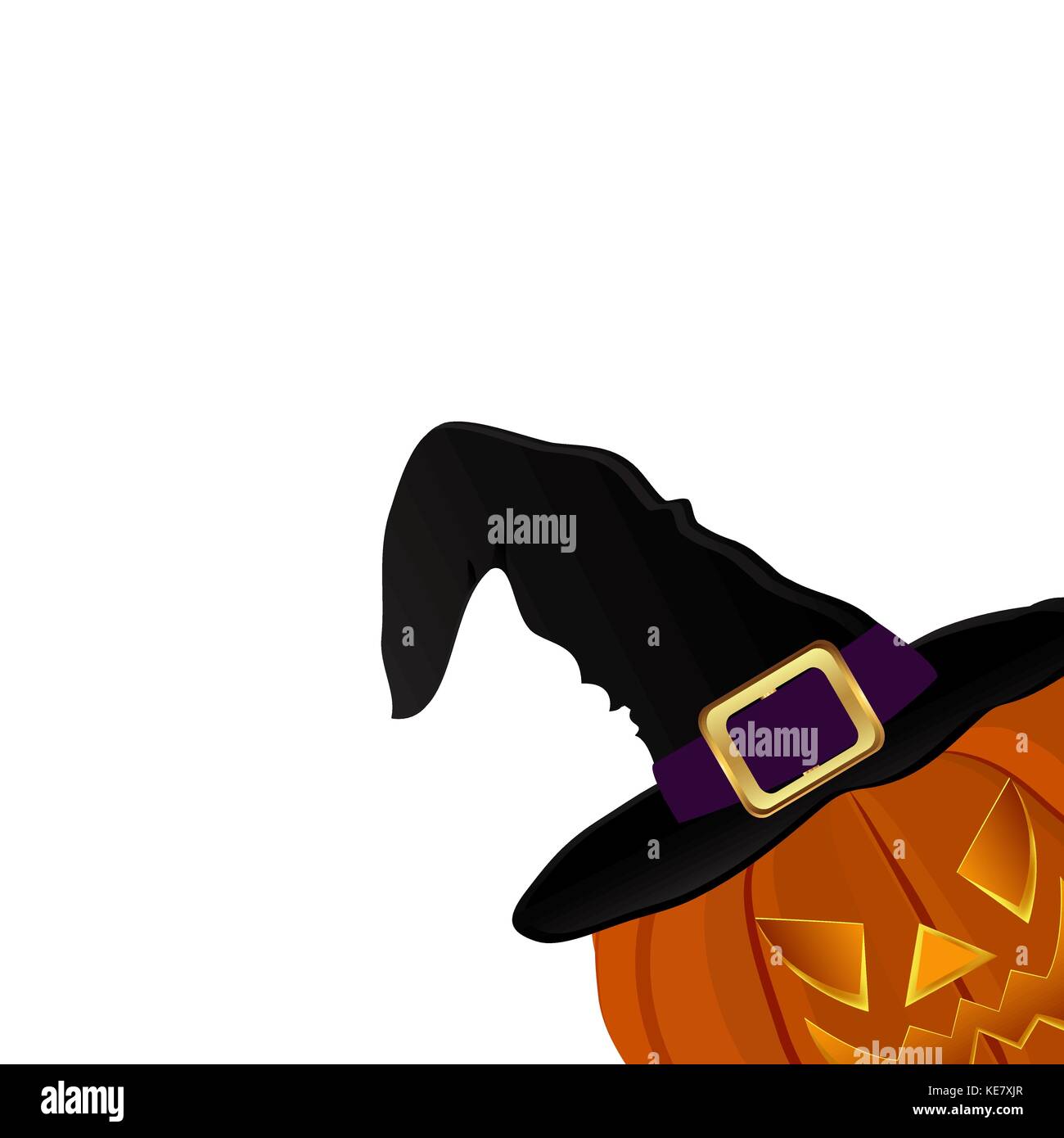 Halloween in the garden Stock Vector Images - Alamy