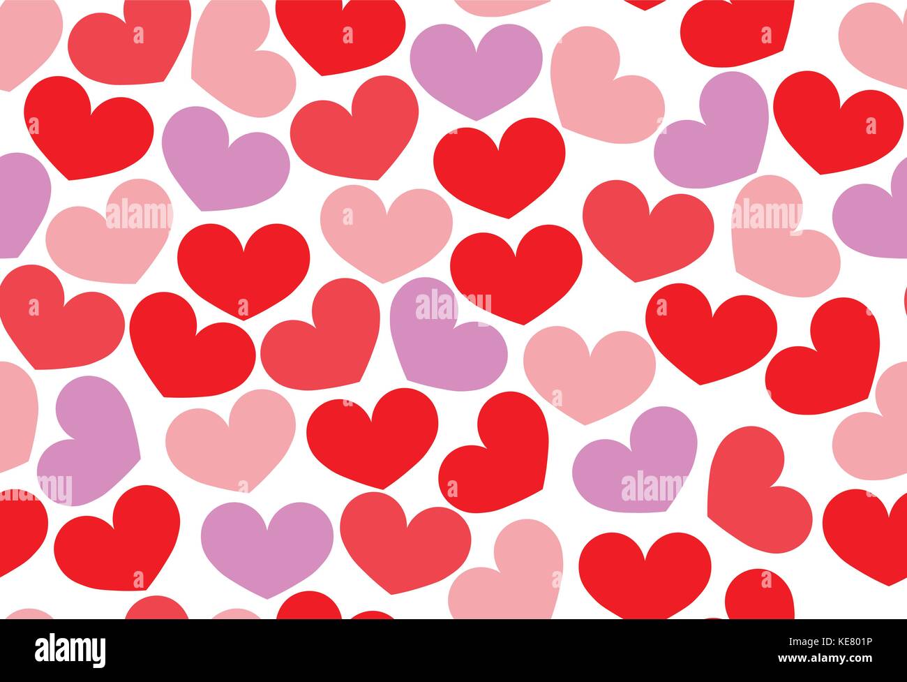 VALENTINE SEAMLESSLY HEART TEXTURE Stock Vector Image & Art - Alamy