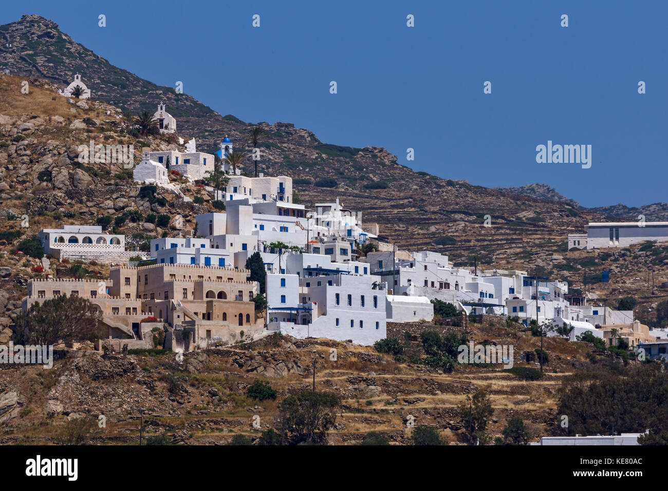 Amazing Landscape of Ios island, Cyclades, Greece Stock Photo - Alamy
