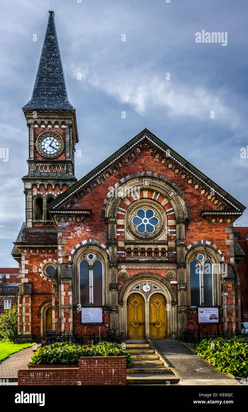 The old Union Workhouse Chapel within the grounds of St James's ...