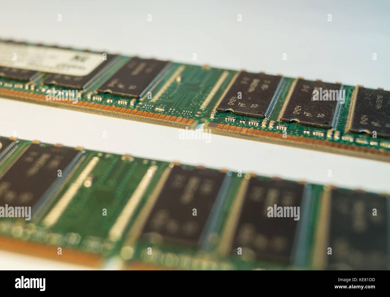 Random-Access Memory Modules close up Stock Photo - Alamy