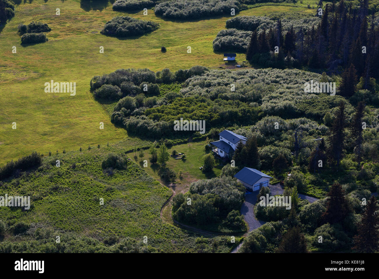 Alaska rural building hi-res stock photography and images - Alamy