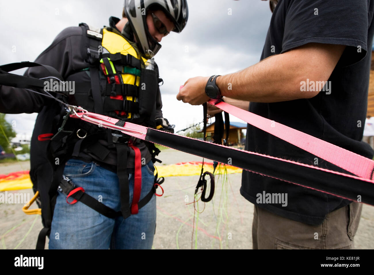 Safety strap hi-res stock photography and images - Alamy