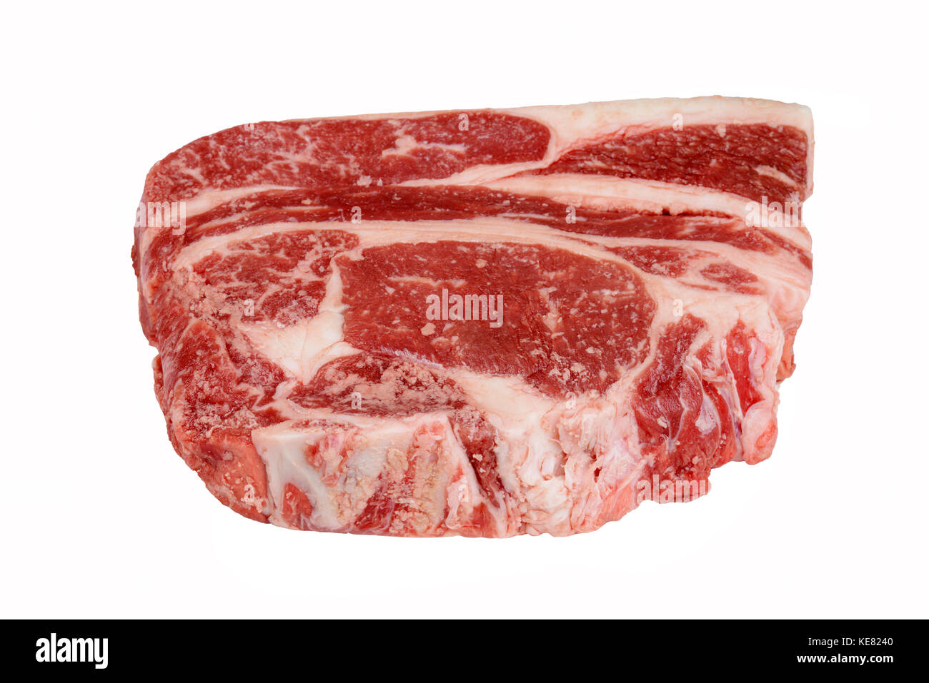 closeup raw ribeye steak Stock Photo - Alamy