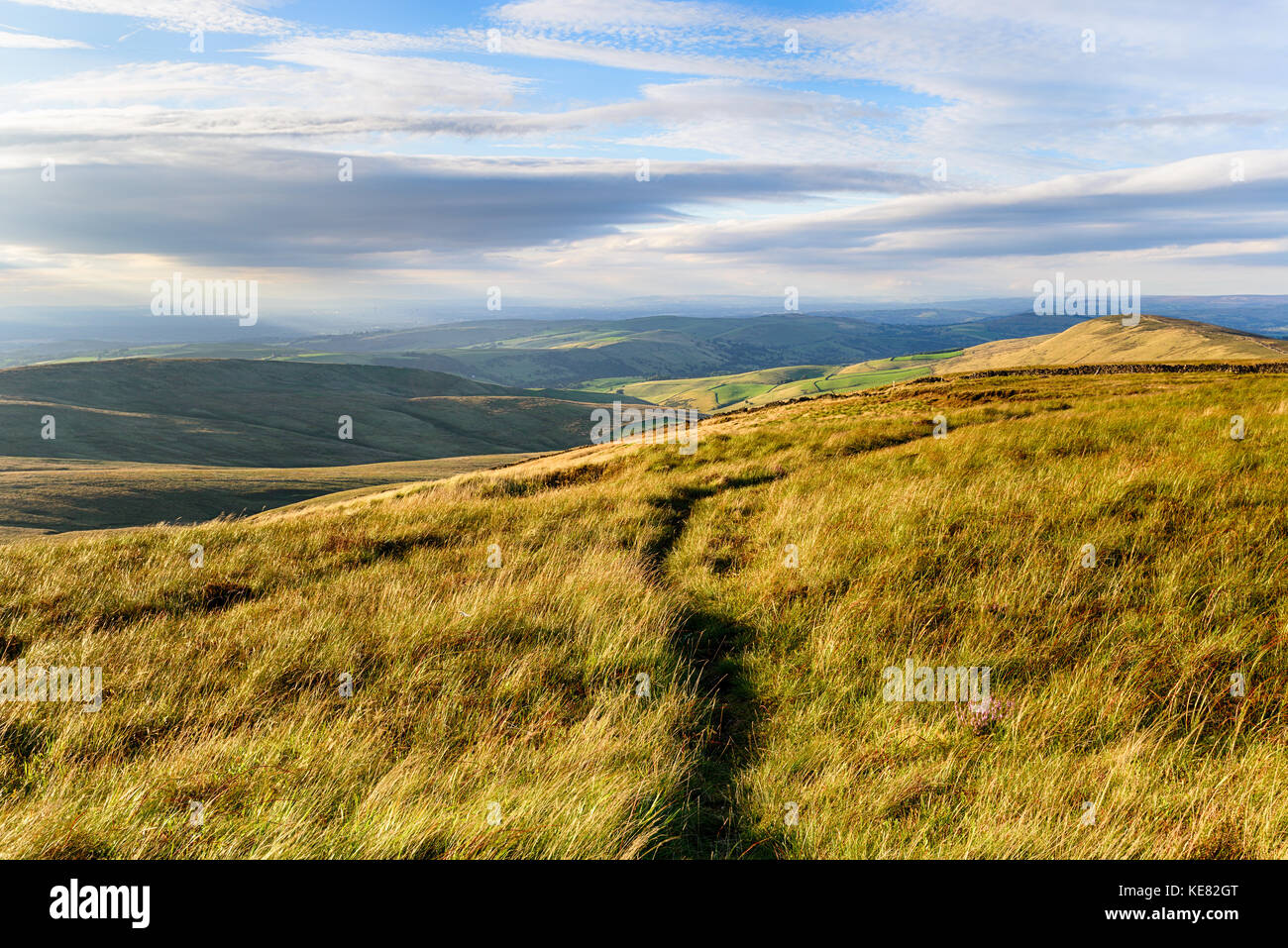 The top of Shining Tor in the Cheshire Peak District Stock Photo - Alamy