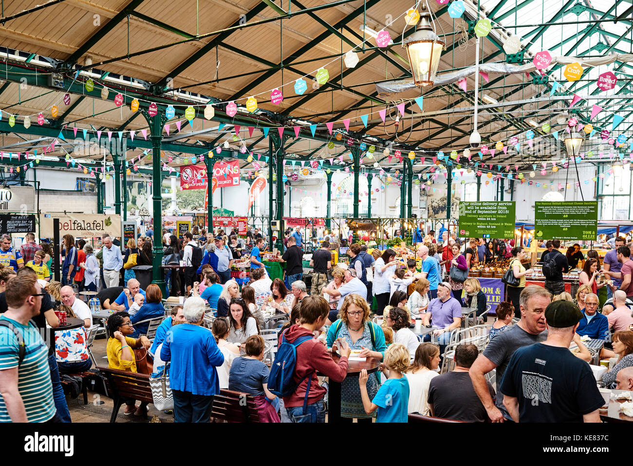 St George's Market; Belfast, Ireland Stock Photo - Alamy