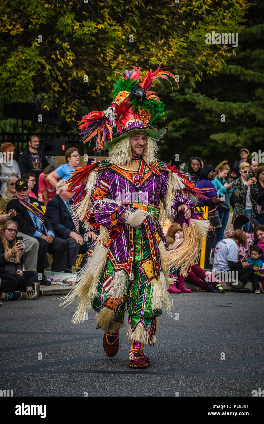 Community day parade, small town Americana Stock Photo - Alamy