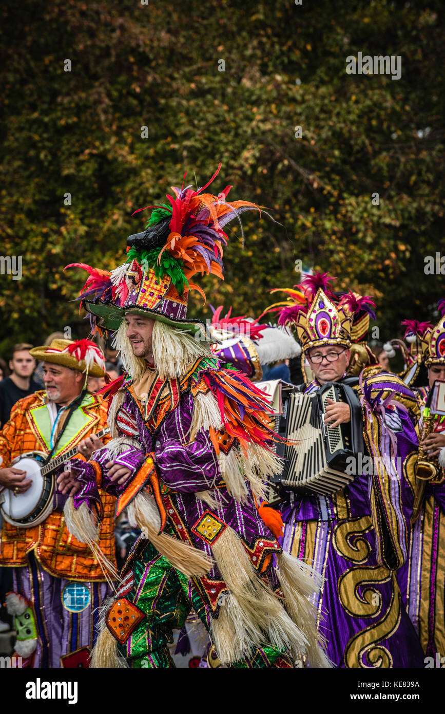 Community day parade, small town Americana Stock Photo - Alamy