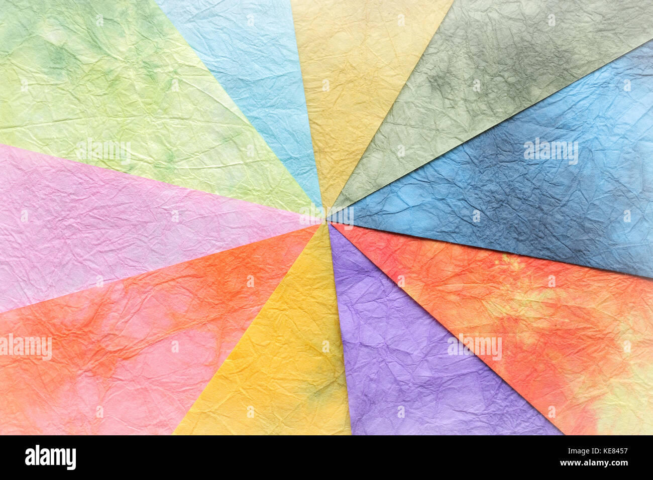 Japanese colorful paper texture background Stock Photo - Alamy