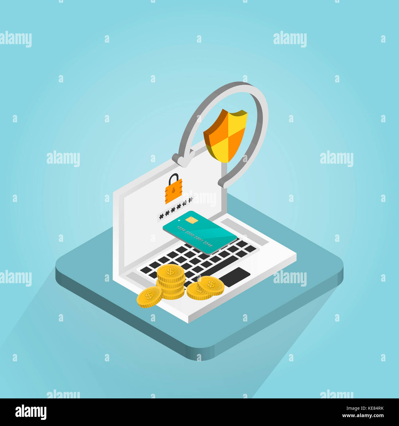 Internet banking security Stock Photo - Alamy